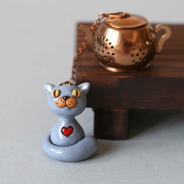 Cat Tea Infuser - Etsy