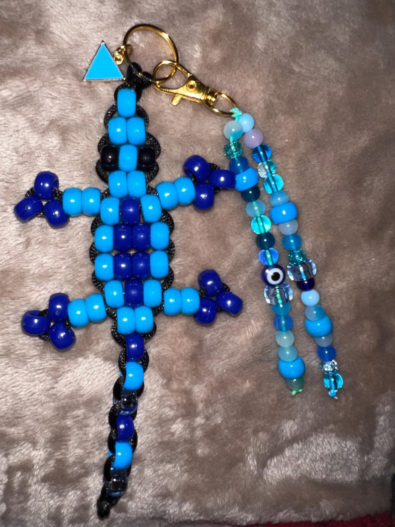 Made to Order Gecko Keychain - Etsy