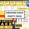 Amazing Race Printable Game - Etsy Canada