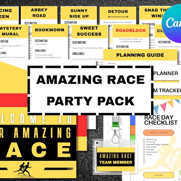 Amazing Race - Etsy