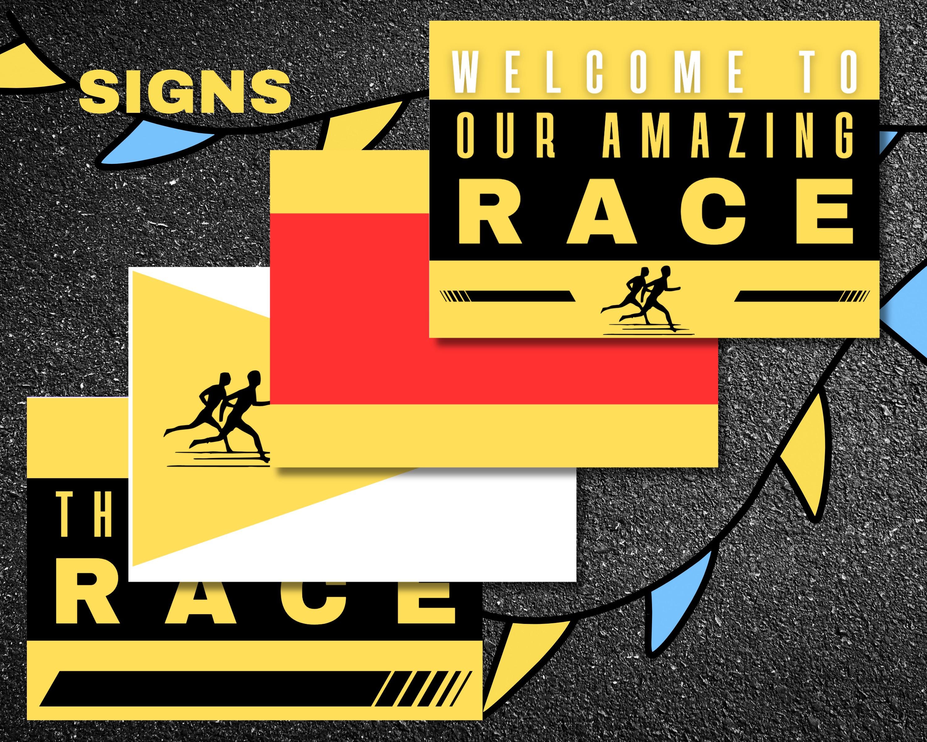 Complete Amazing Race Party Pack - Any City Edition (digital Download ...