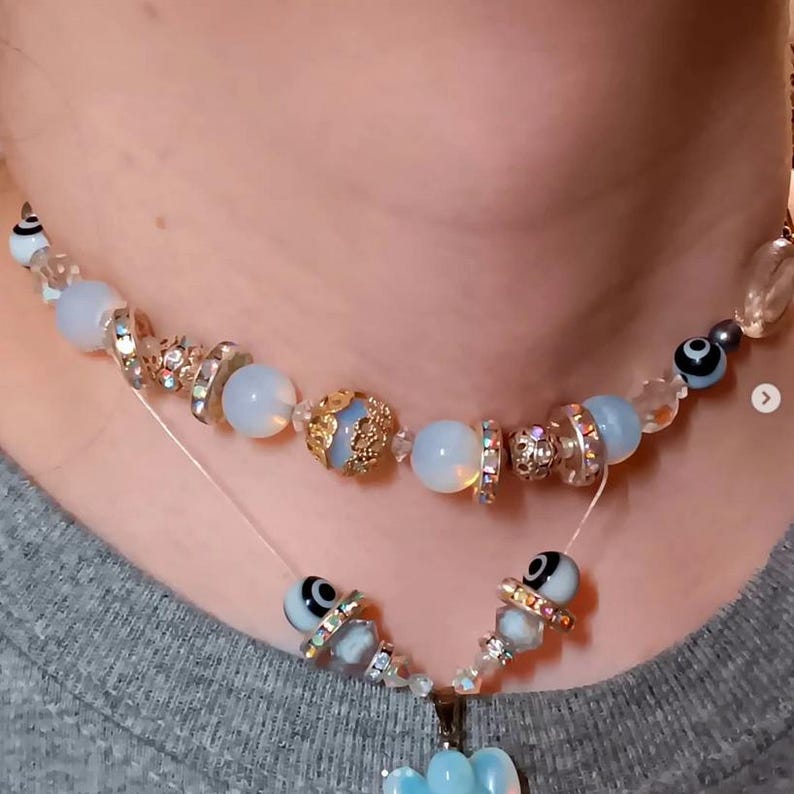 One-of-a-kind Biblically Accurate Angels Beaded Choker - Etsy