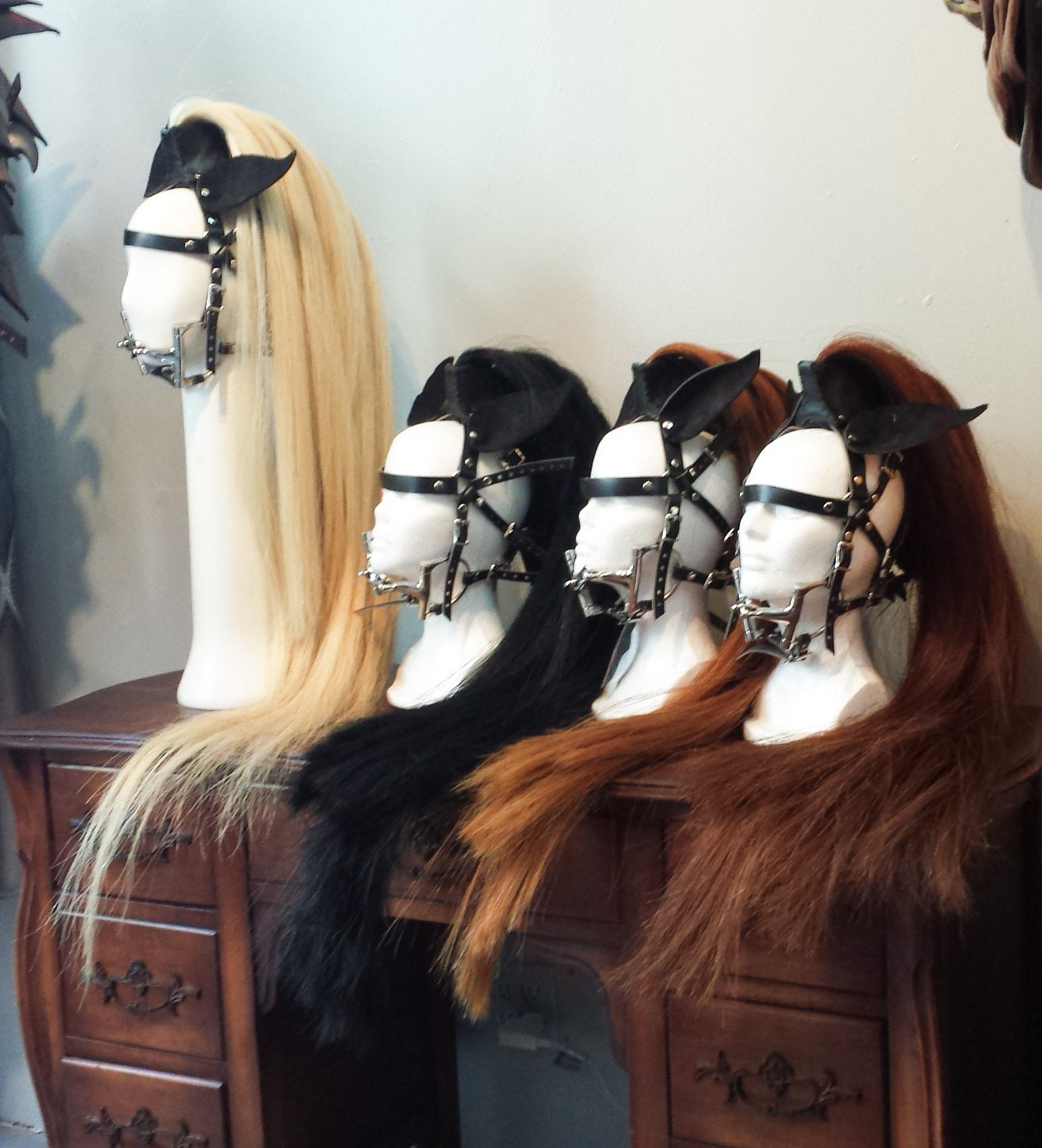 Pony Play Tail Harness Made with Genuine Horse Hair | Etsy