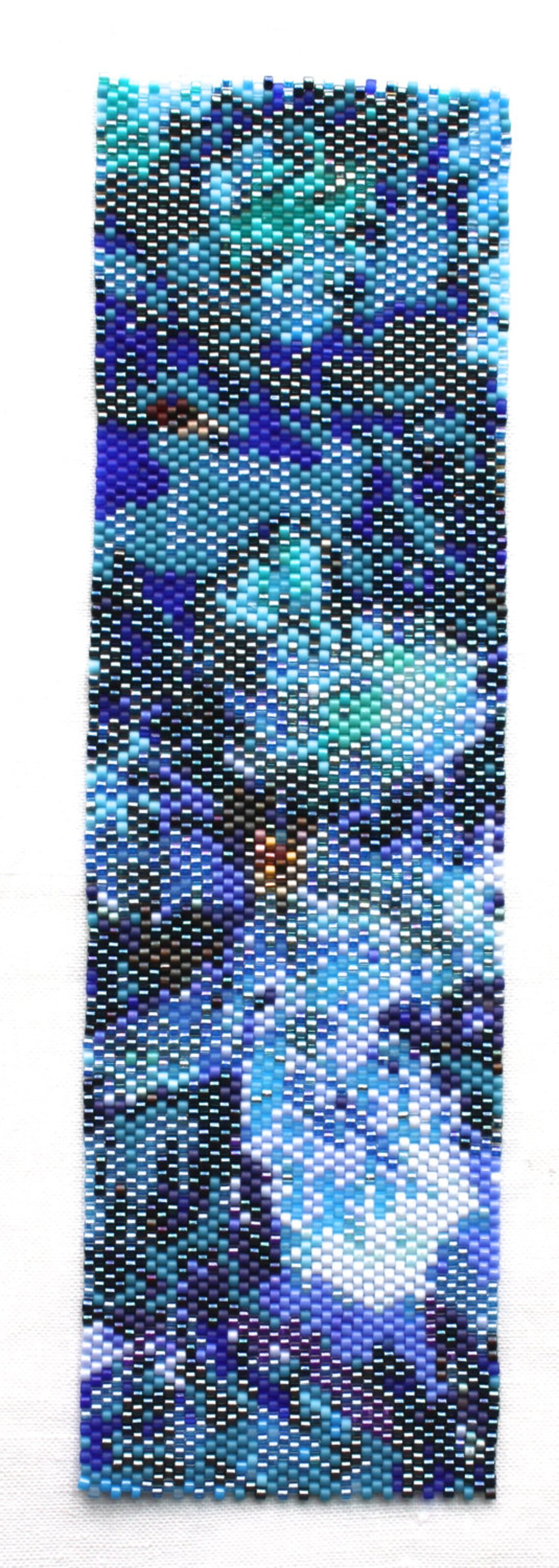 Seed Bead PATTERN Peyote Stitch for Winter Pines - Etsy