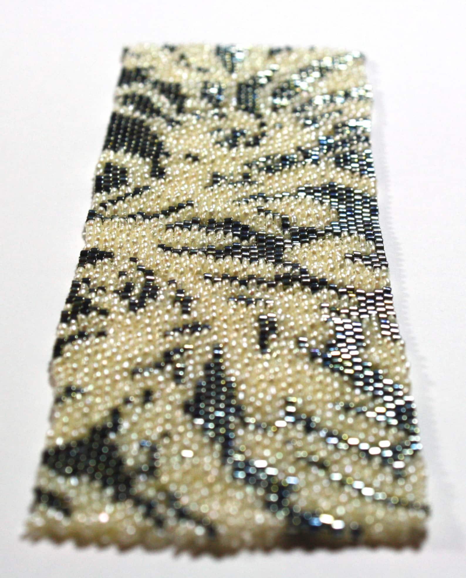 Seed Bead PATTERN for Peyote Stitch Lace5 Bracelet - Etsy