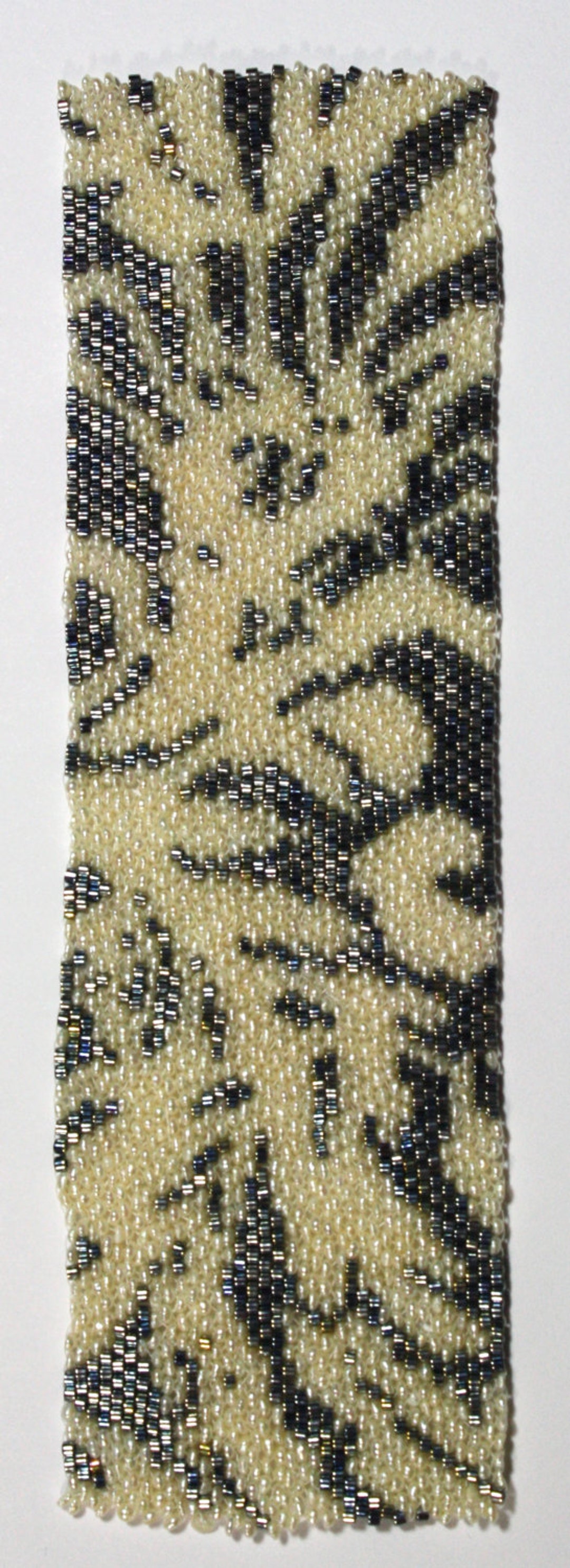 Seed Bead PATTERN for Peyote Stitch Lace5 Bracelet - Etsy