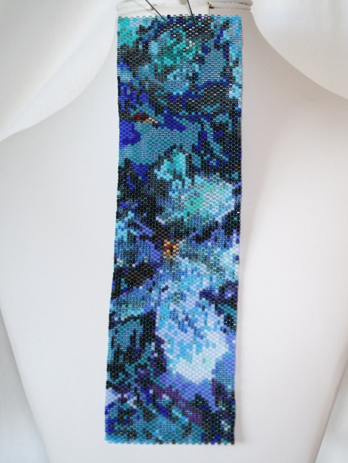 Seed Bead PATTERN Peyote Stitch for Winter Pines - Etsy