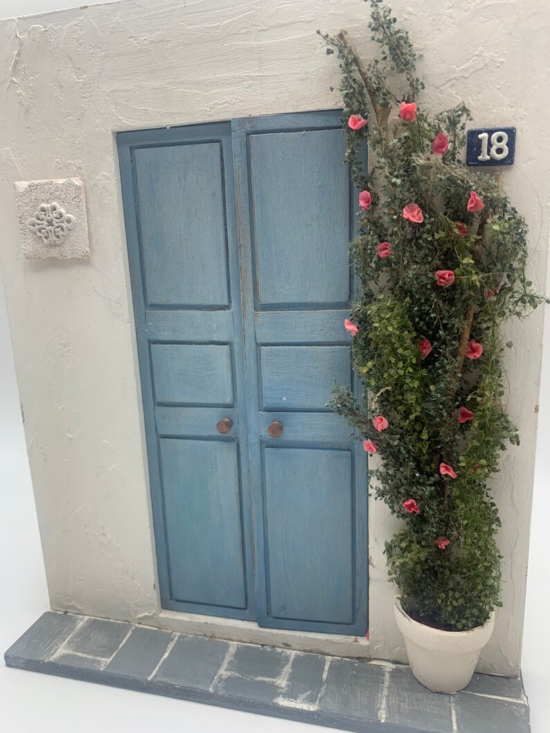 Miniature Door Reproduction, Wall Art, Greek Door - Etsy