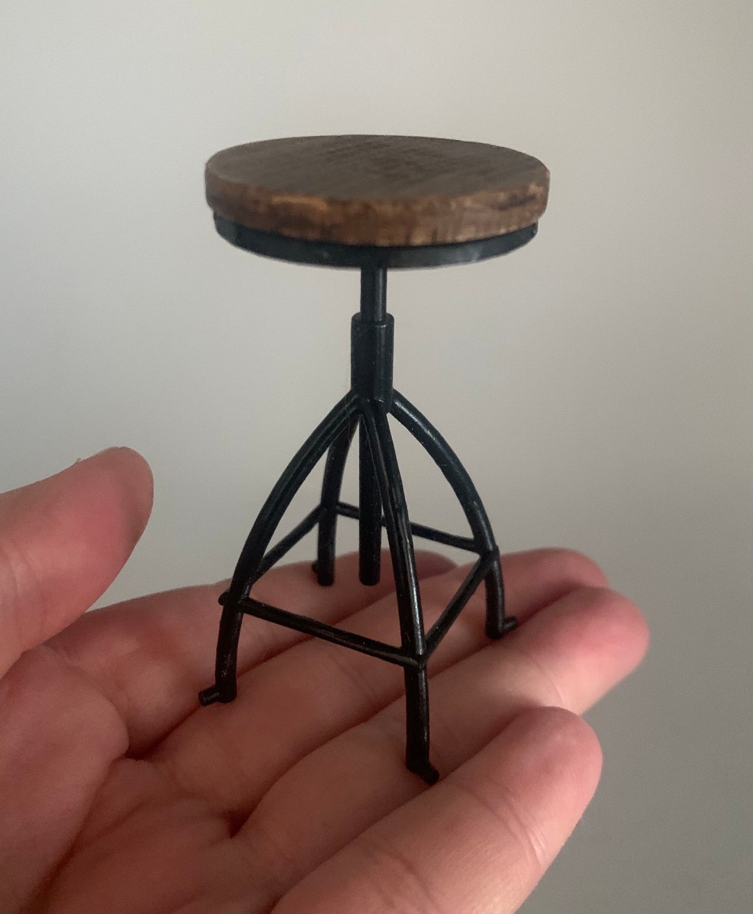 Dollshouse Miniature Furniture, 1:12 Stool - Etsy