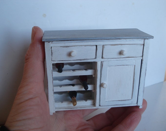 Miniature Shabby Chic Cabinet - Etsy