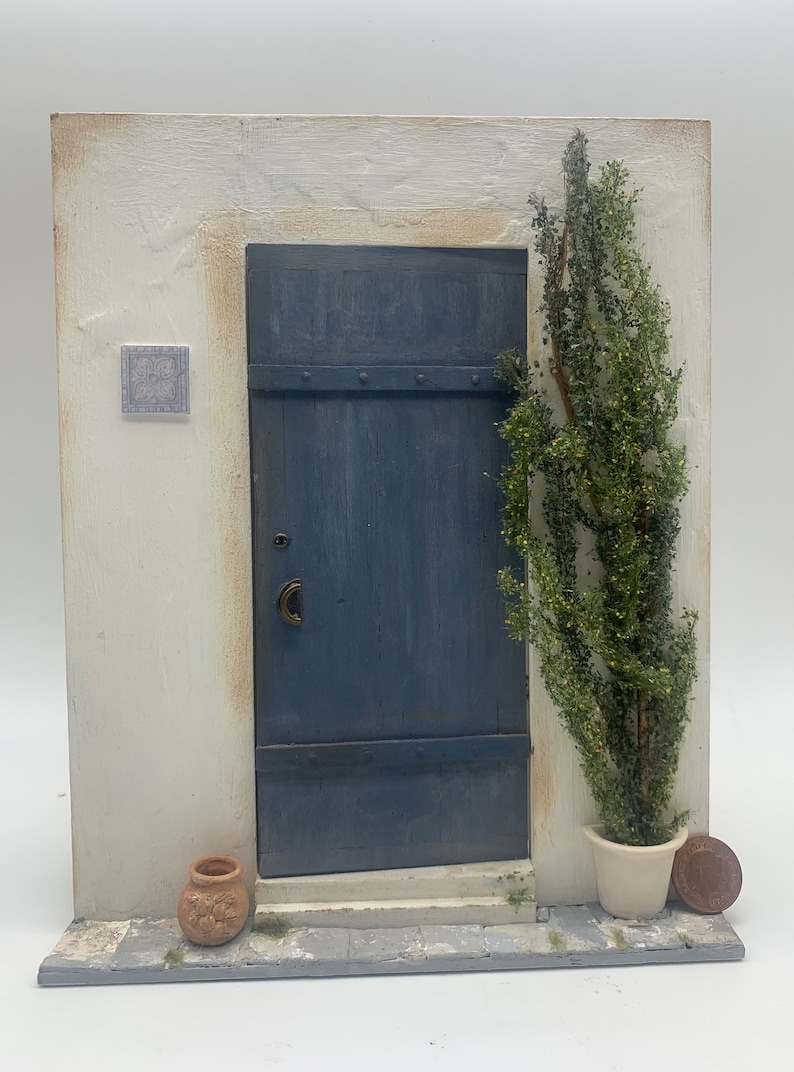 Miniature Door Reproduction, Wall Art, Greek Door - Etsy