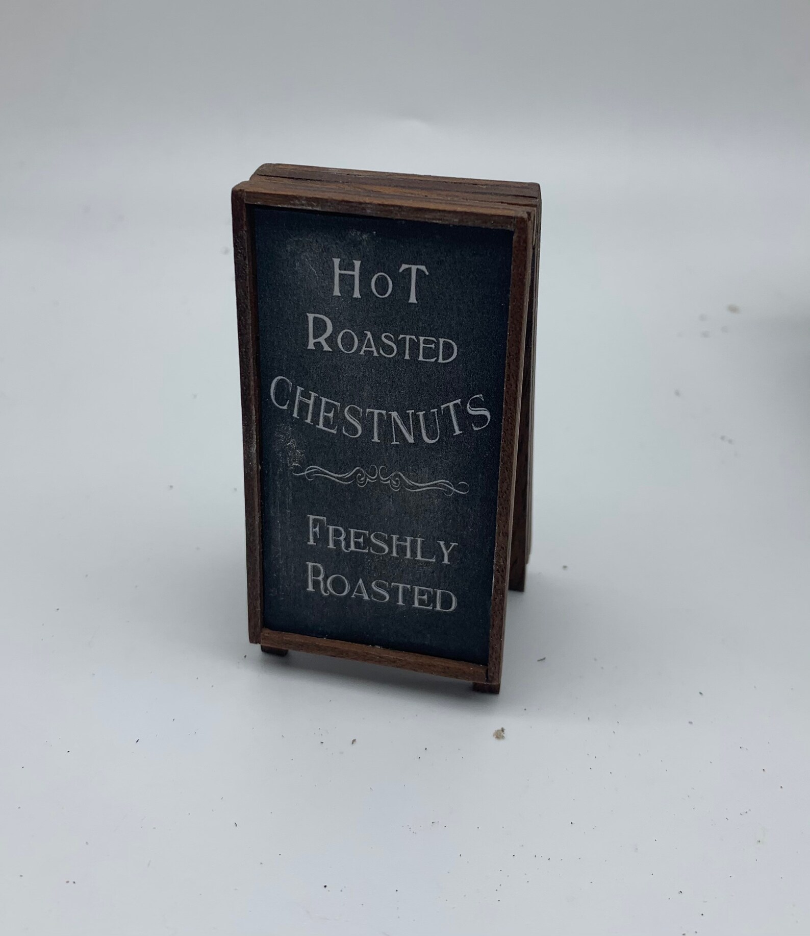 Miniature Blackboard Chestnuts Menu - Etsy
