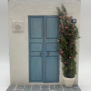 Miniature Door Reproduction, Wall Art, Greek Door - Etsy