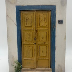 Miniature Door Reproduction, Wall Art French Door - Etsy
