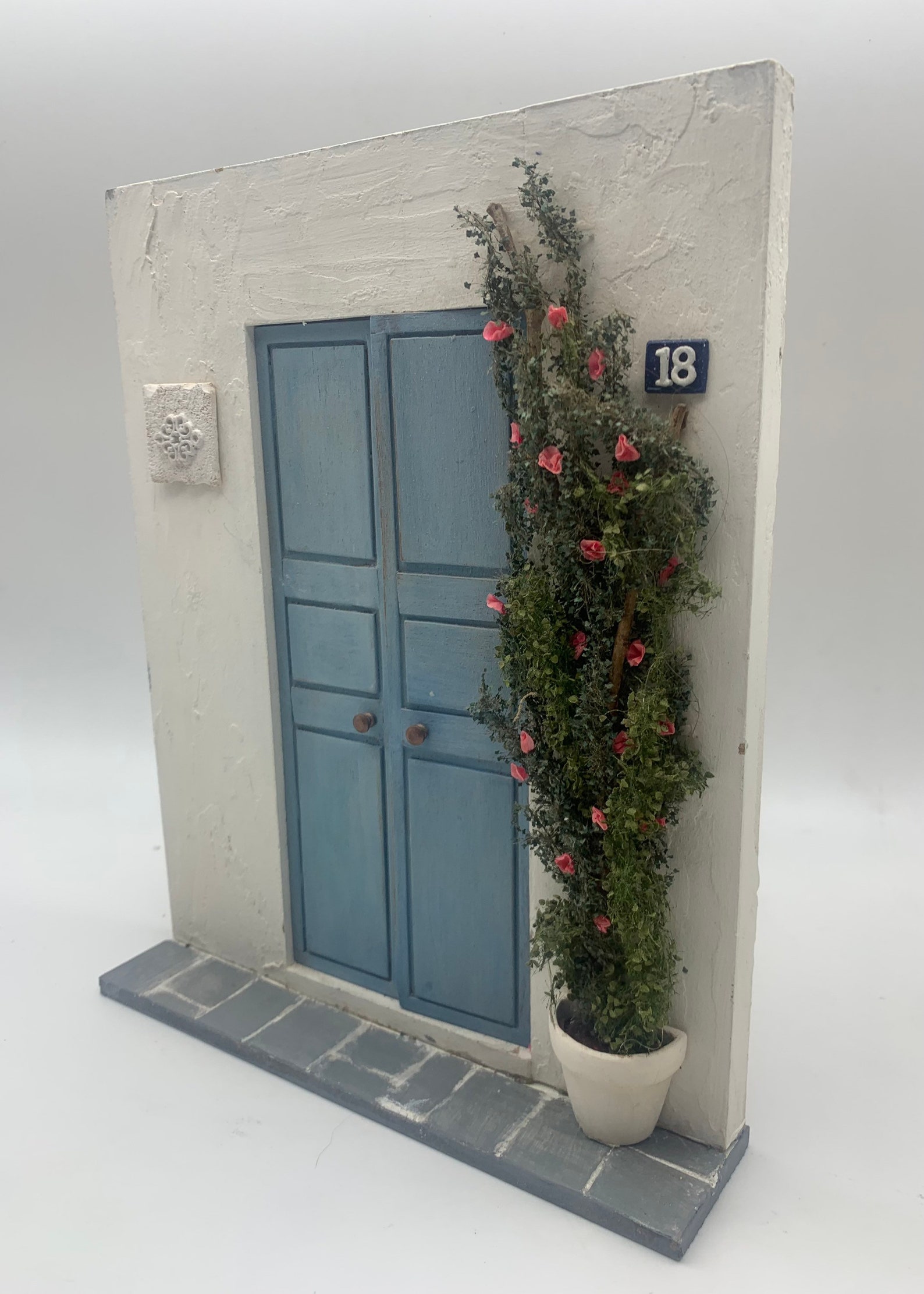 Miniature Door Reproduction, Wall Art, Greek Door - Etsy