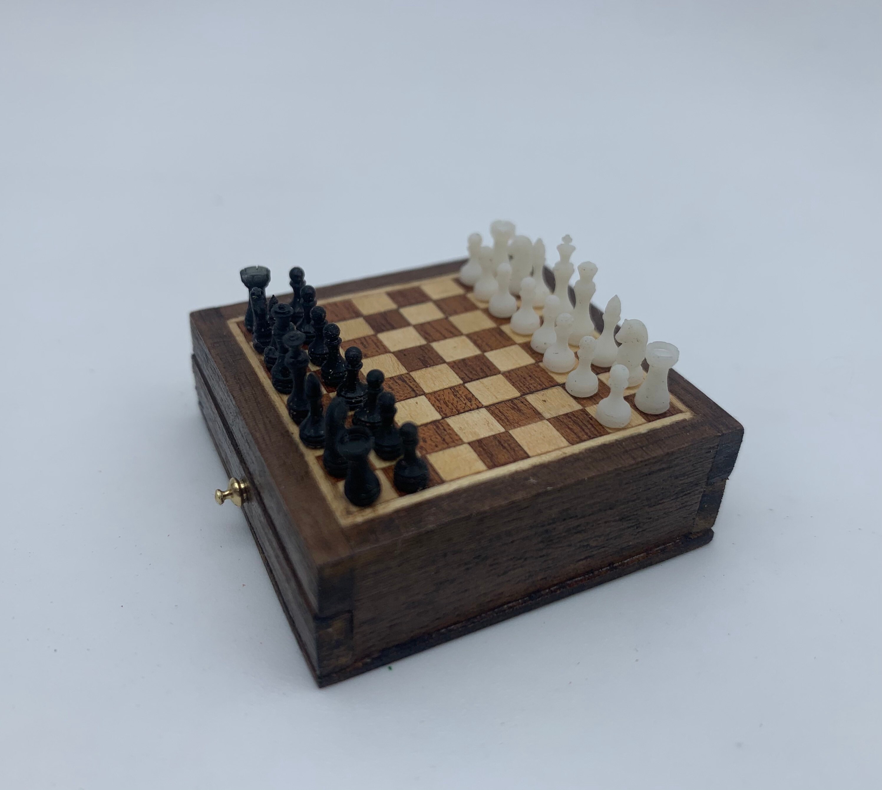 Dollshouse Miniature Chess One Inch 1:12 Scale Furniture | Etsy