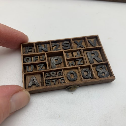 Dollshouse Miniature Writing Box One Inch 1:12 Scale - Etsy
