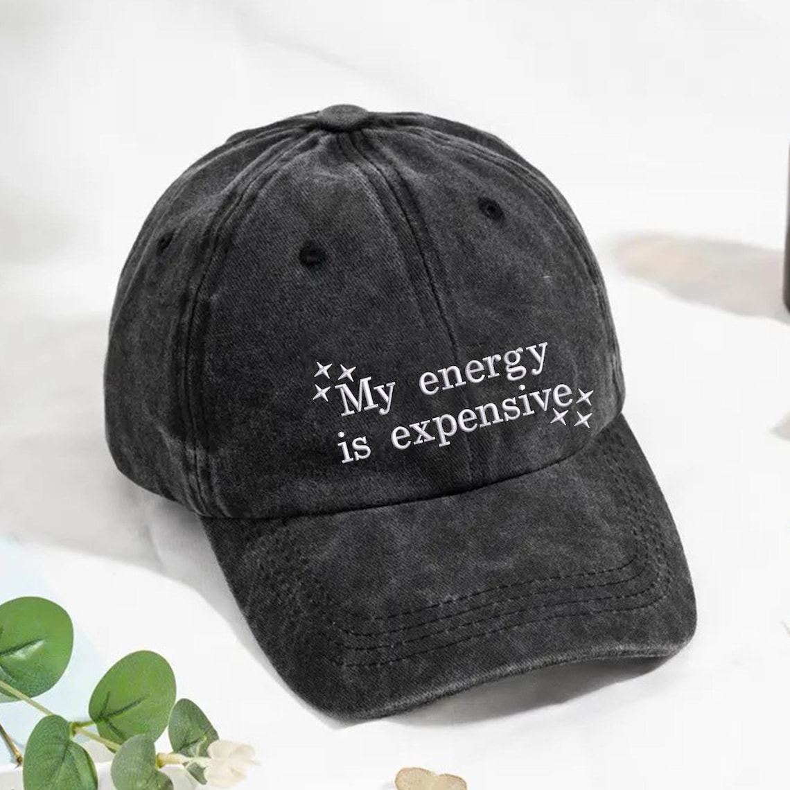 My Energy is Expensive Hat, Showgirl Era Hat, Embroidered Baseball Cap ...