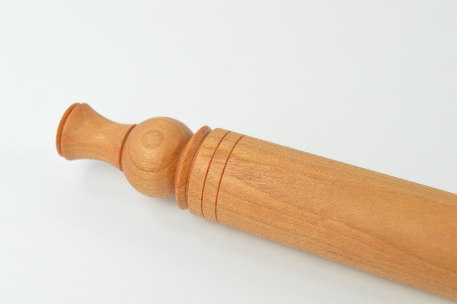 Spurtle, Traditional Wood Spurtle of American Cherry, Cooking Stick ...
