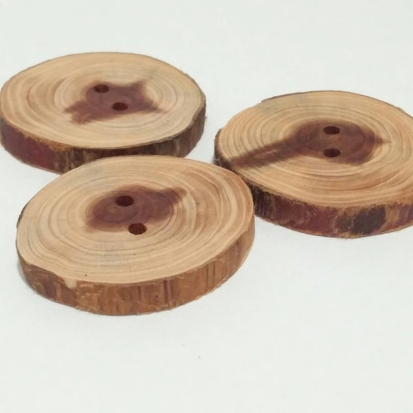 Wooden Button - Etsy