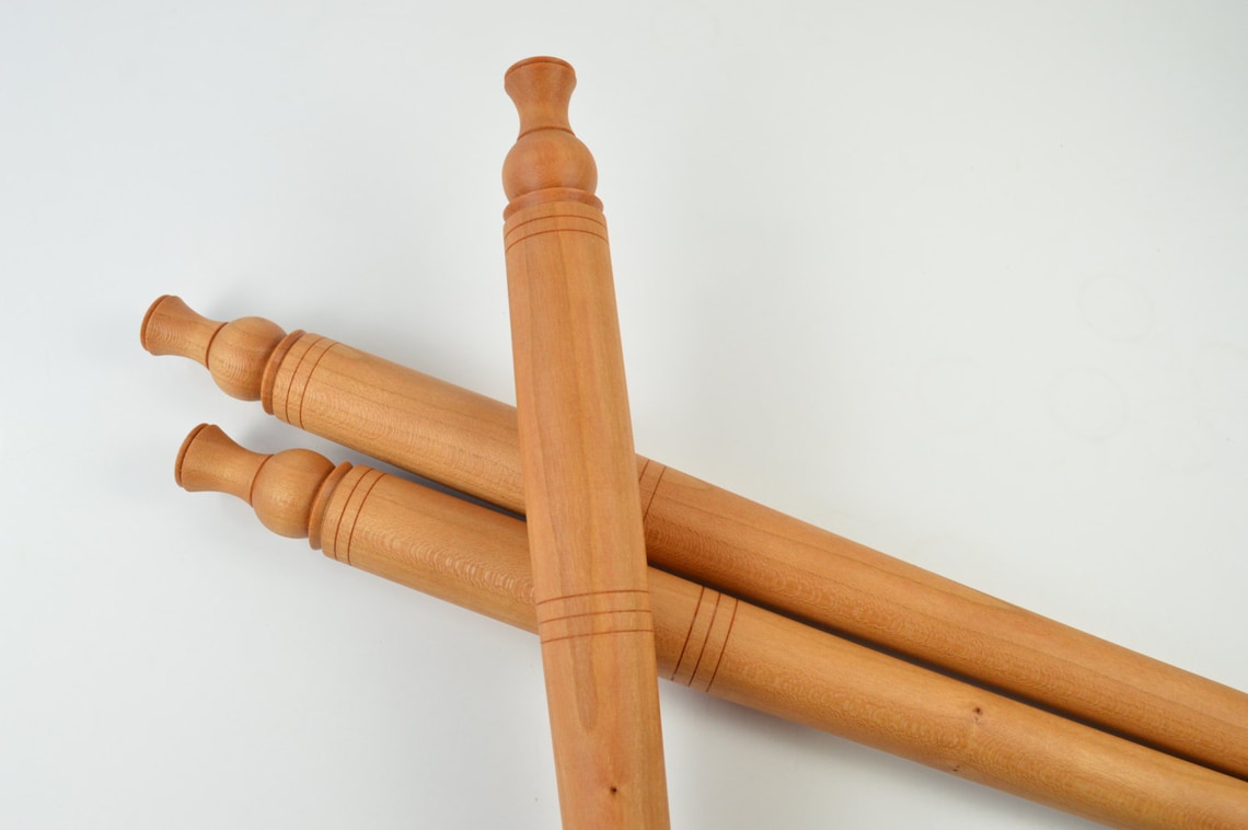 Spurtle, Traditional Wood Spurtle of American Cherry, Cooking Stick ...