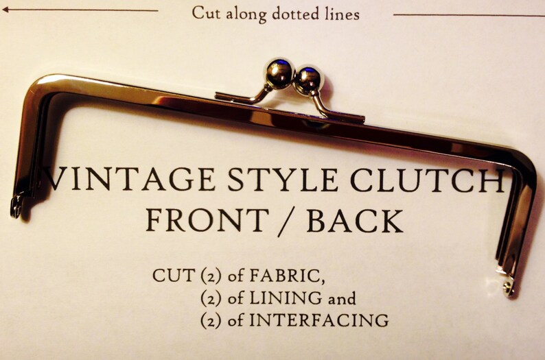 Clutch Pattern PDF Tutorial (instant Download) Purse Pattern for ...