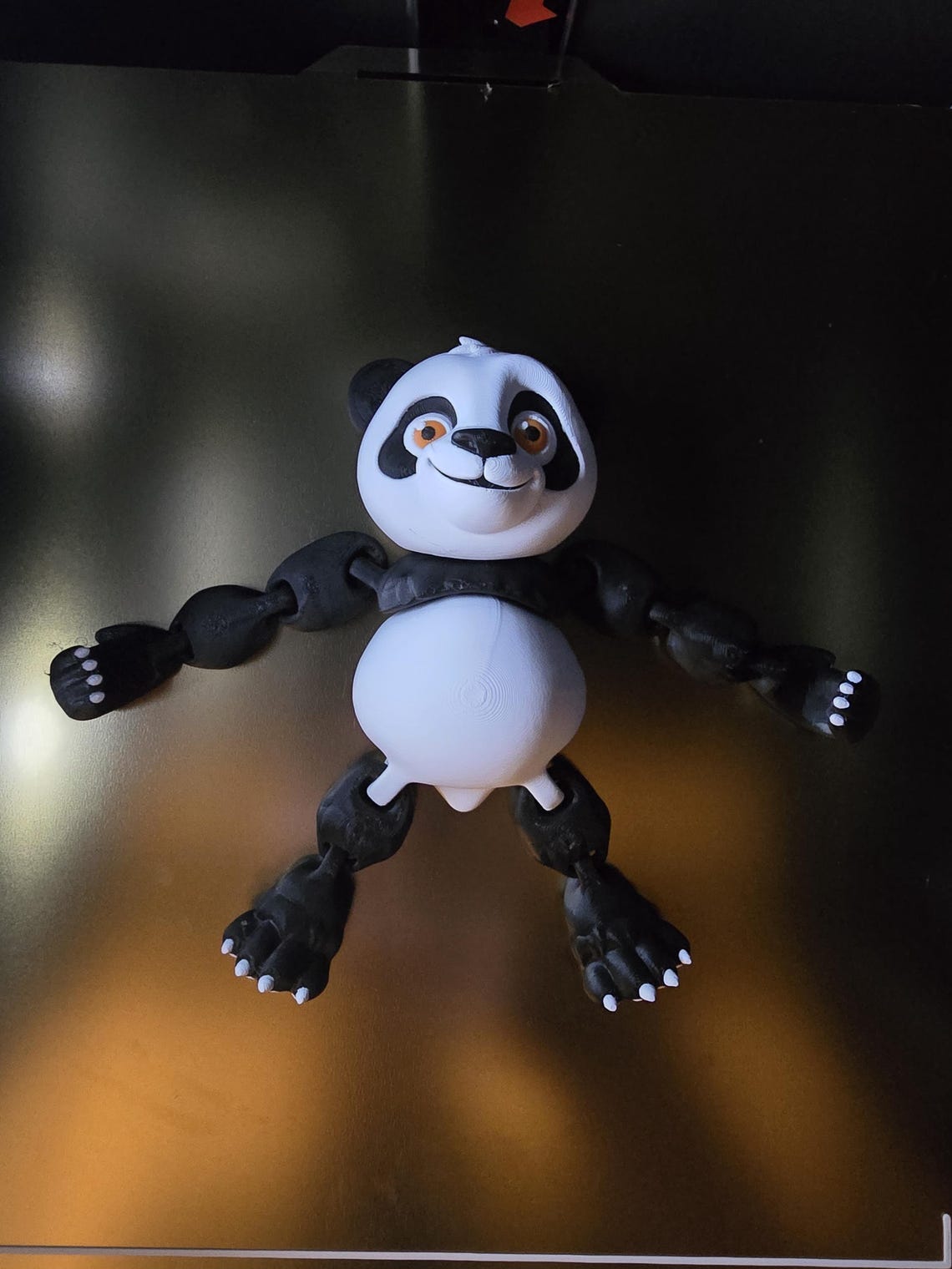 Flexifactory 3D Printed Panda Bear – Adorably Articulated & Ready to ...