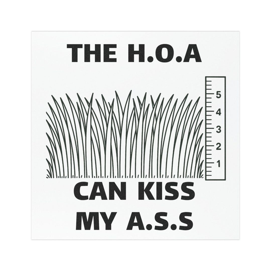 Car Magnet: Humorous HOA Design, Perfect for Car Lovers, Housewarming ...