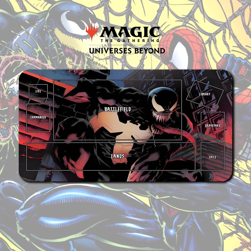 Mtg Playmat Spiderman - Etsy