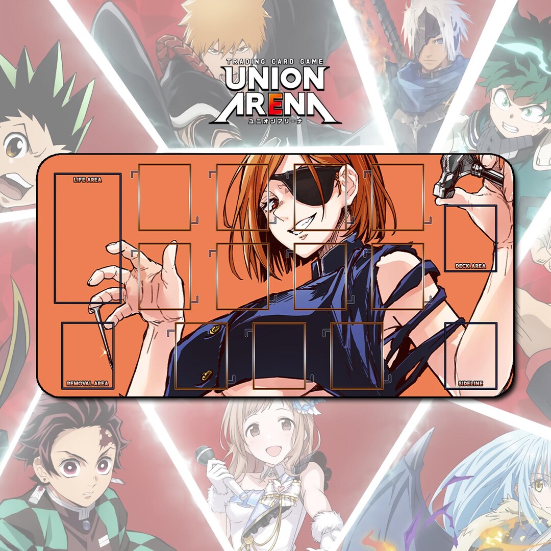 Nobara Kugisaki Union Arena / Playmat 24"x14" Inches (600x350x2mm) - Etsy