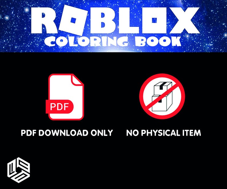 Roblox Coloring Book – 36 Printable Gamer Pages for Kids & Teens – Fun ...