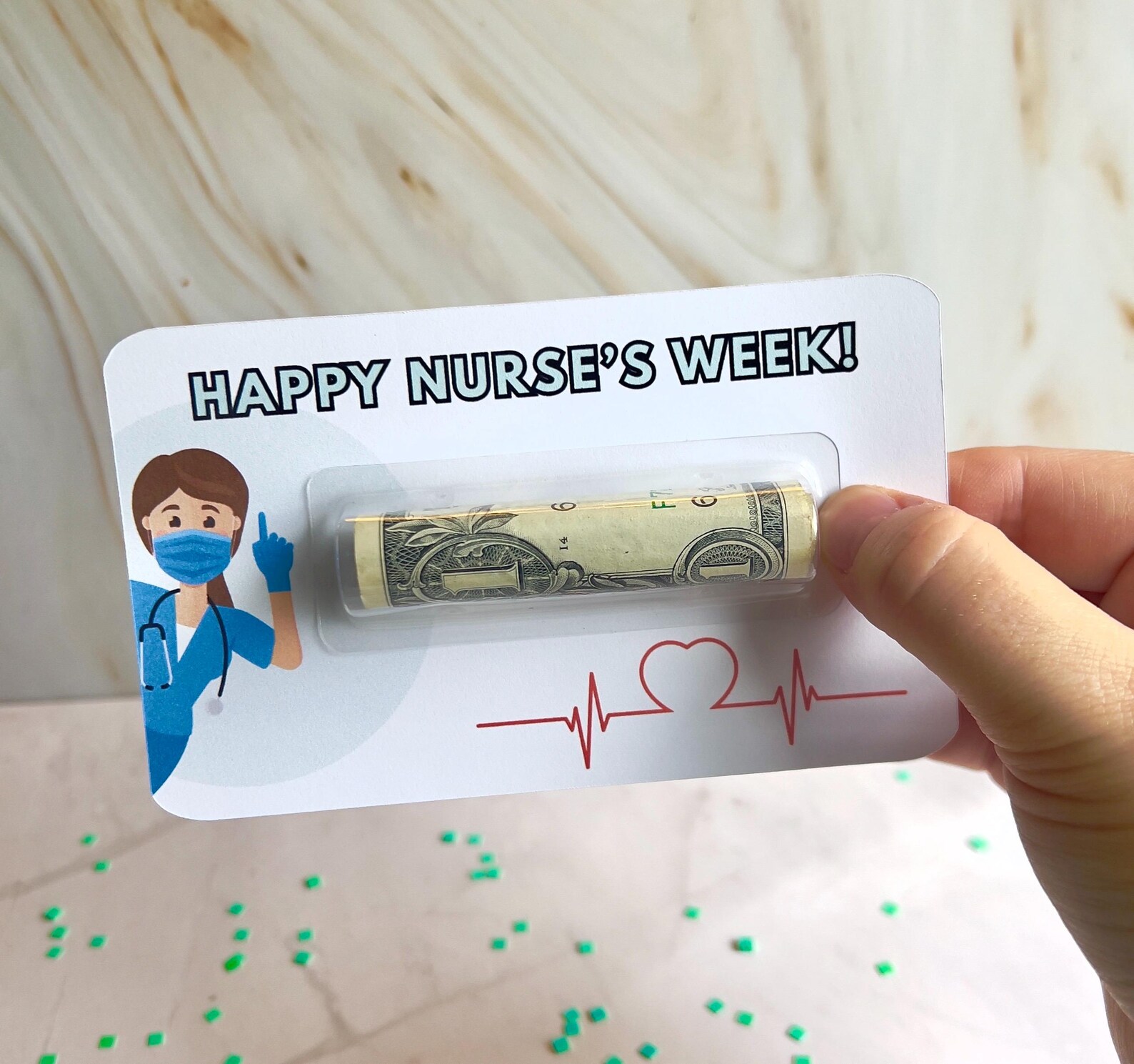 National Nurses Week Cash Holder Card - Cards for Nurses for Nurse ...