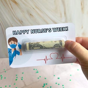 National Nurses Week Cash Holder Card - Cards for Nurses for Nurse ...