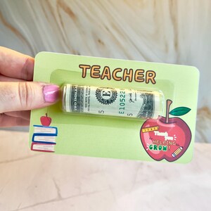 Teacher Appreciation Cash Gift for End of School Year - Teacher Money ...