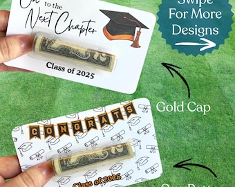 Graduation Money Gift Holder, Graduation Cash Holder, Class of 2025 ...