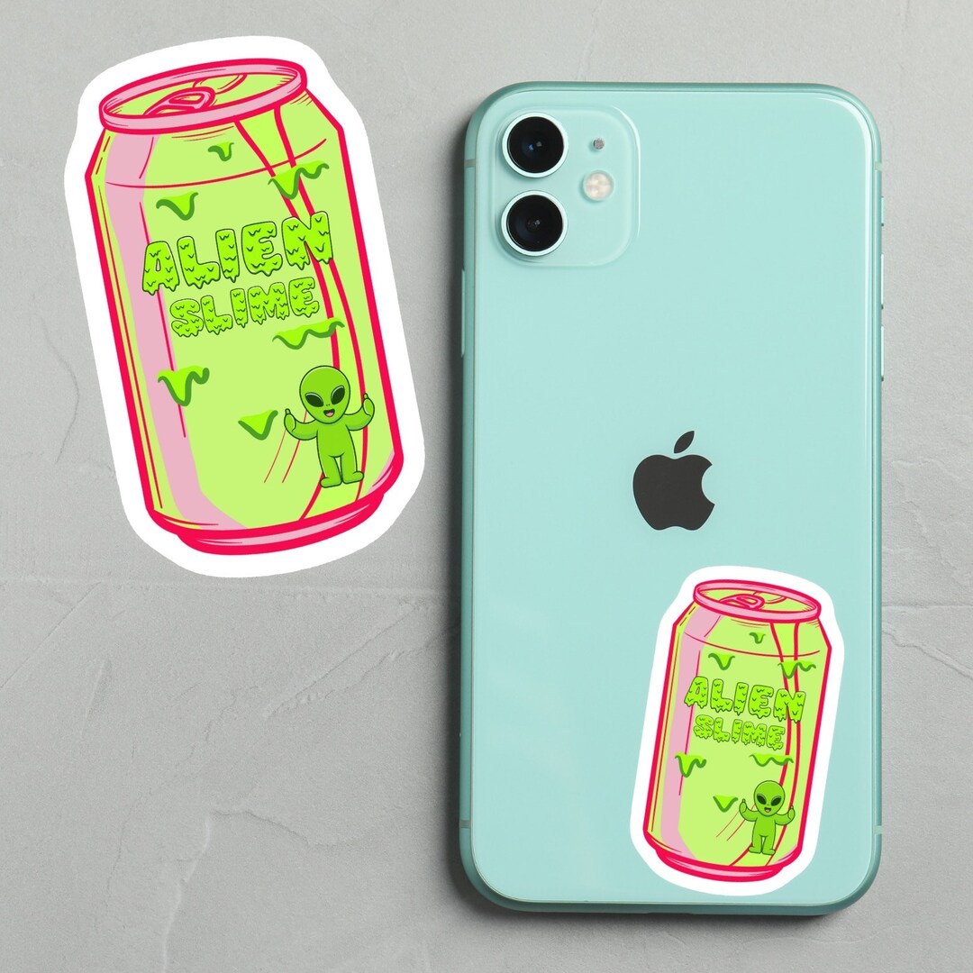 ALIEN SLIME SODA Can Sticker Sticker for Phones, Laptops, Ipads - Etsy