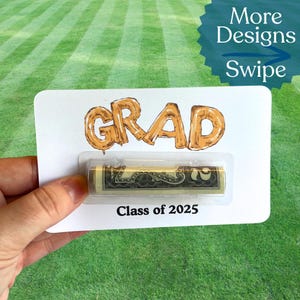 Graduation Class of 2025 Cash Gift Holder Card for High School ...
