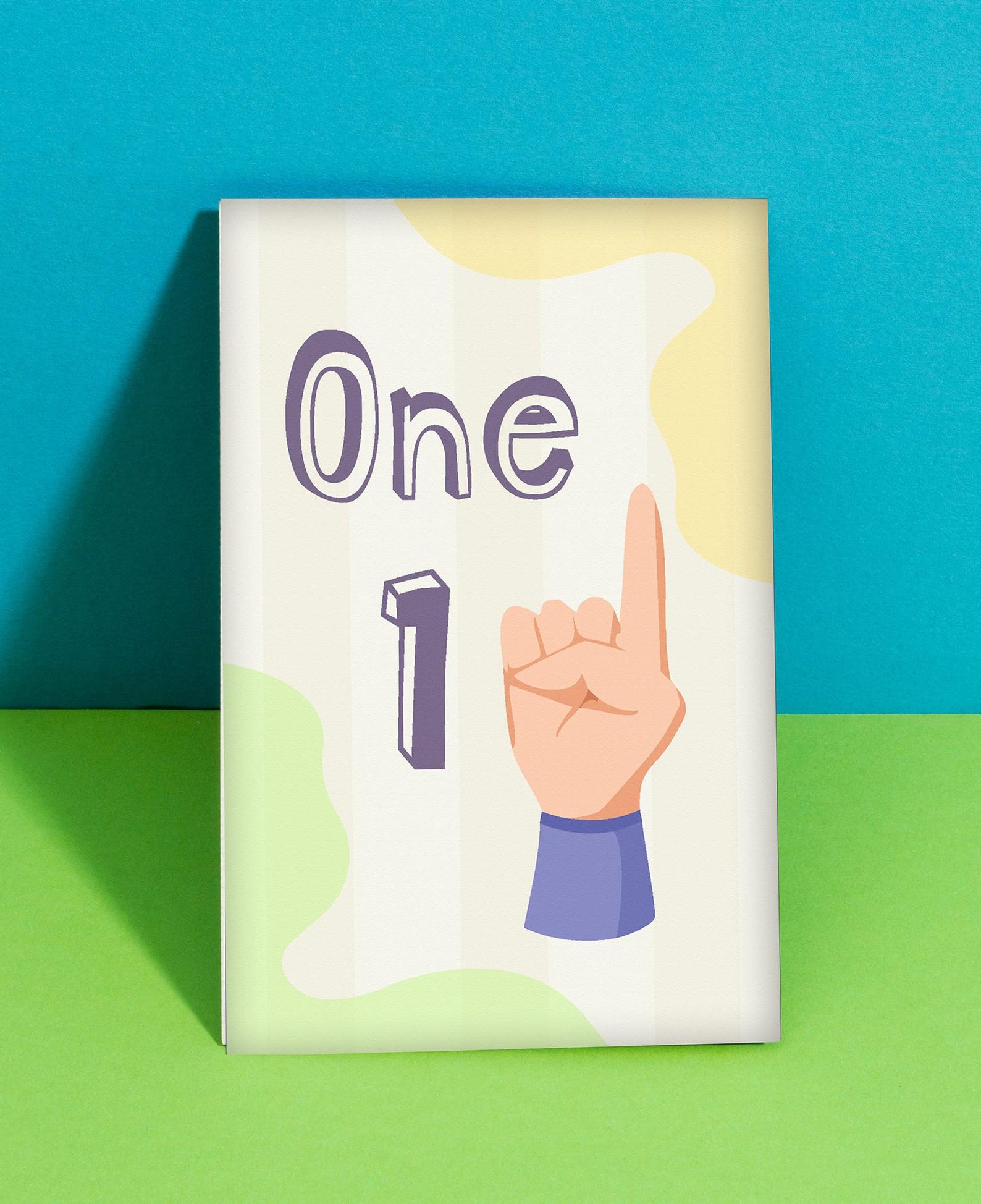 American Sign Language (ASL) 1-10 Numbers Flashcard Set – Digital ...