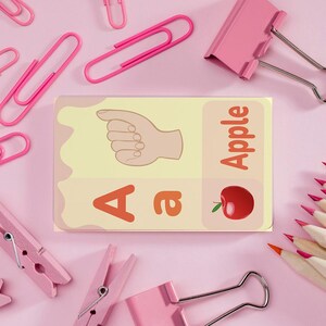 American Sign Language (ASL) Alphabet Flashcards – Printable Digital ...