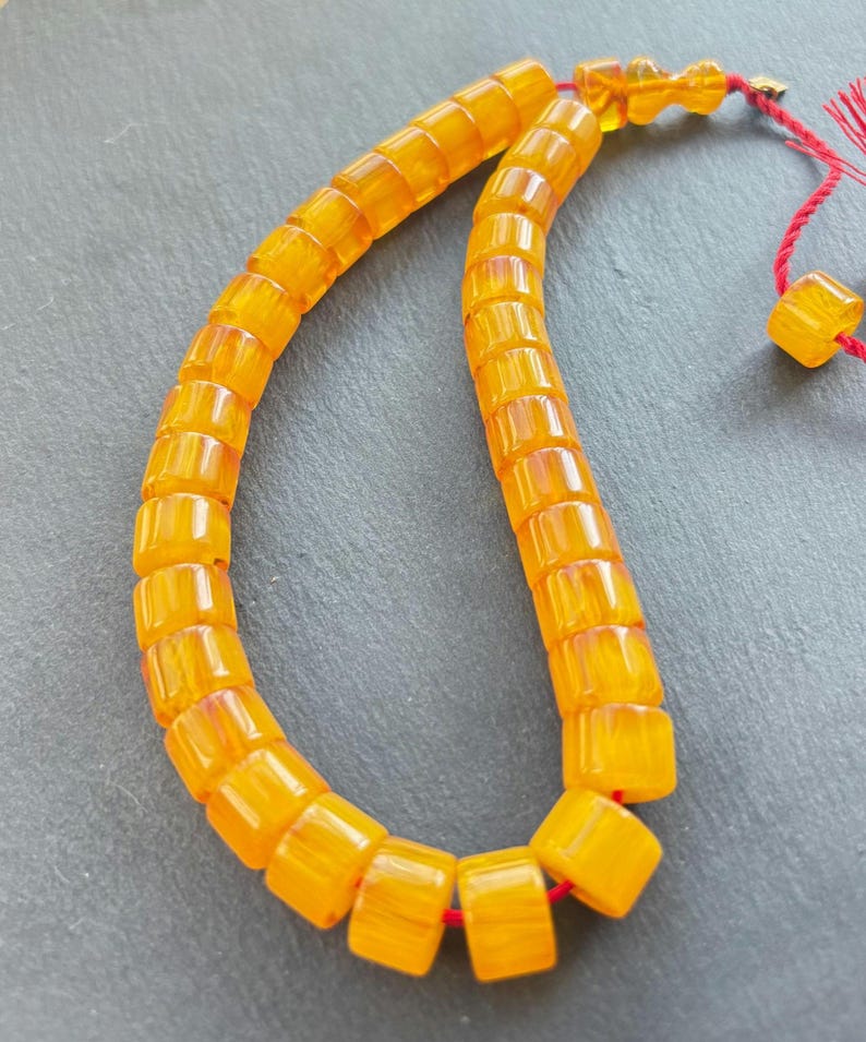 Handmade Faturan Style Resin Tasbih | Islamic Prayer Beads (33 Bead ...