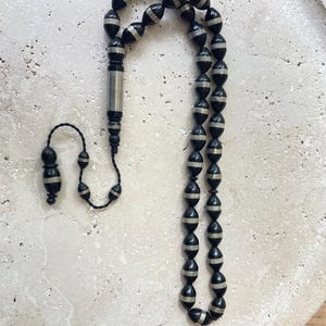 Natural Hand-carved Kuka Tree Prayer Beads | Islamic Prayer Beads ...