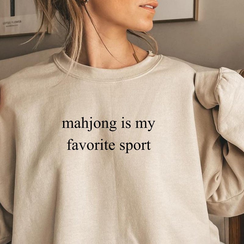 Mahjong Sweater for Women - Etsy