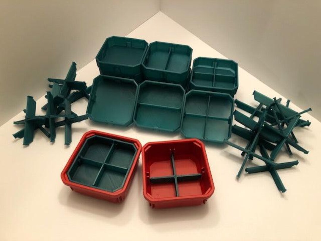 Nesting Bins for Use With the Milwaukee Tools PACKOUT Low-profile Bins ...