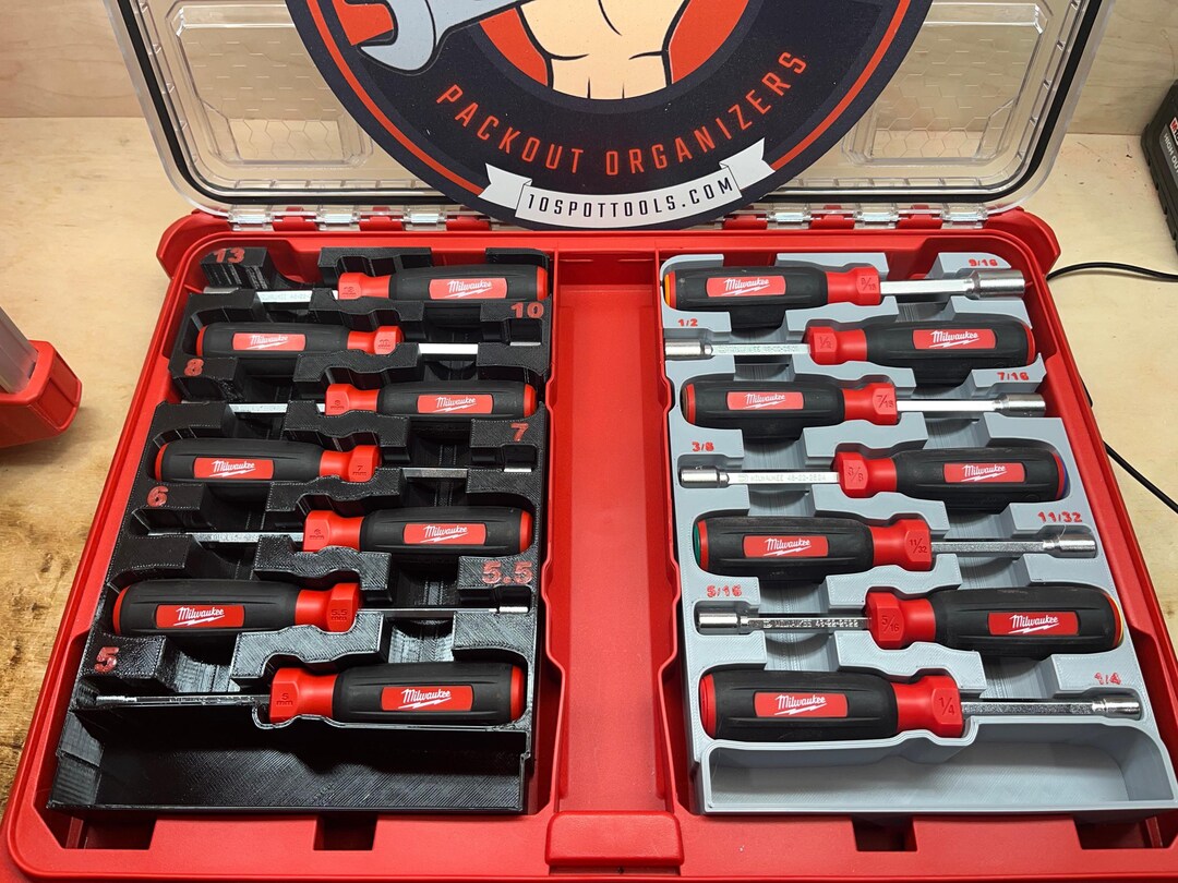 Packout Inserts for Milwaukee Metric Nut Drivers (mndm) - Etsy