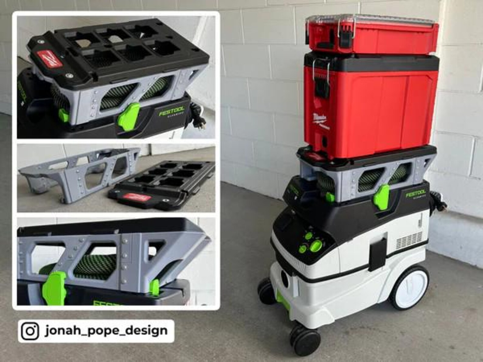 Festool to Packout Adapter Plate (JP-FPA) - Jonah Pope Design - Etsy