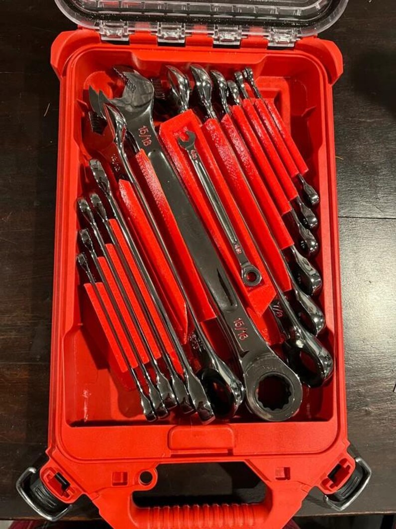 Packout Insert for SAE Ratcheting Combination Wrench Set (RCW-S) - Etsy