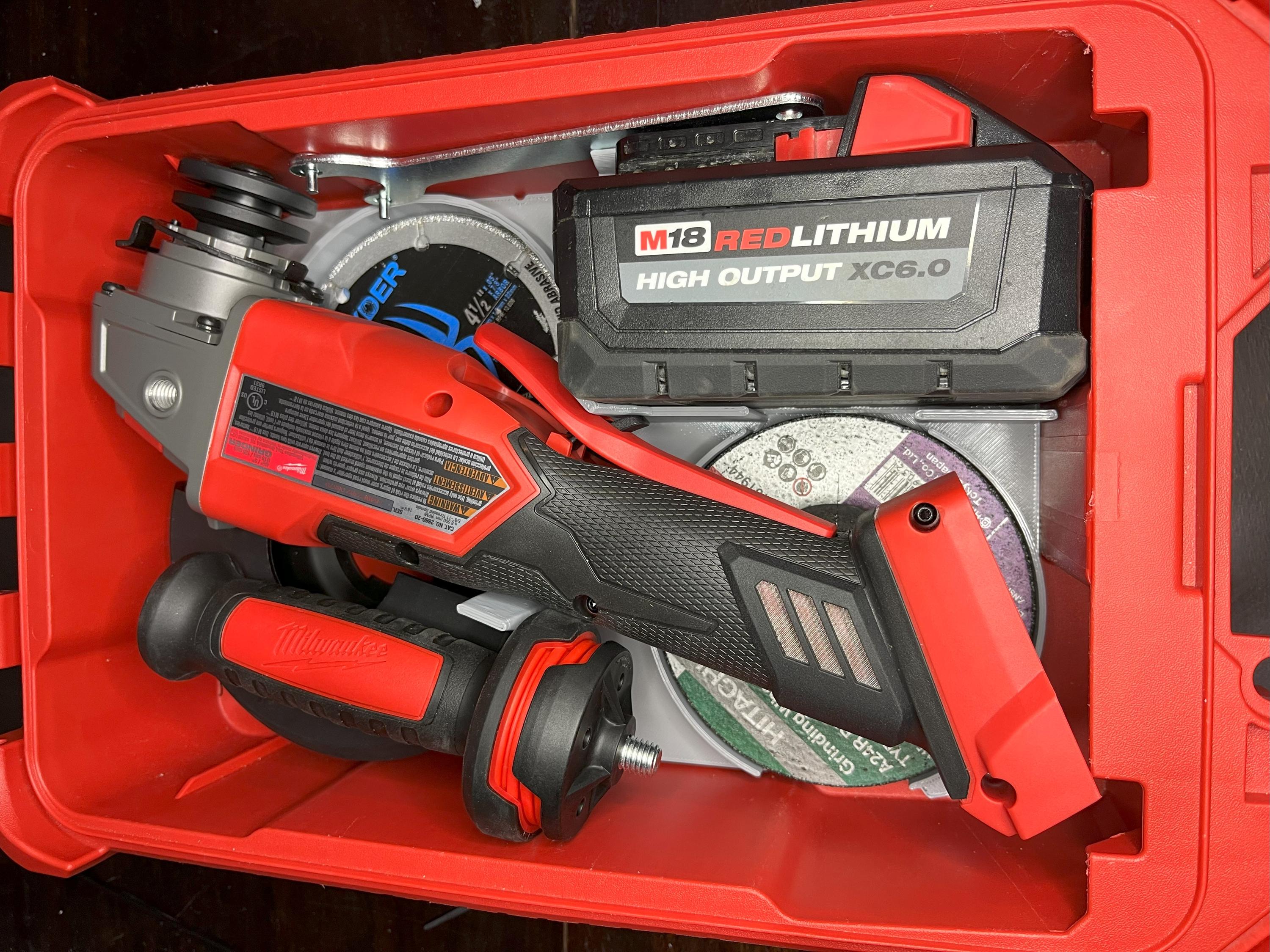 Packout Insert for M18 Angle Grinder 2880 (MAG-2880) - Etsy
