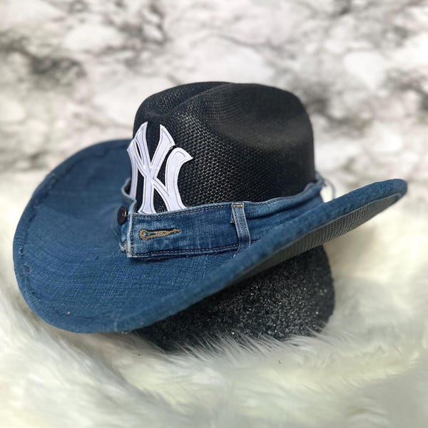 New York Yankees Cowboy Hats - Etsy