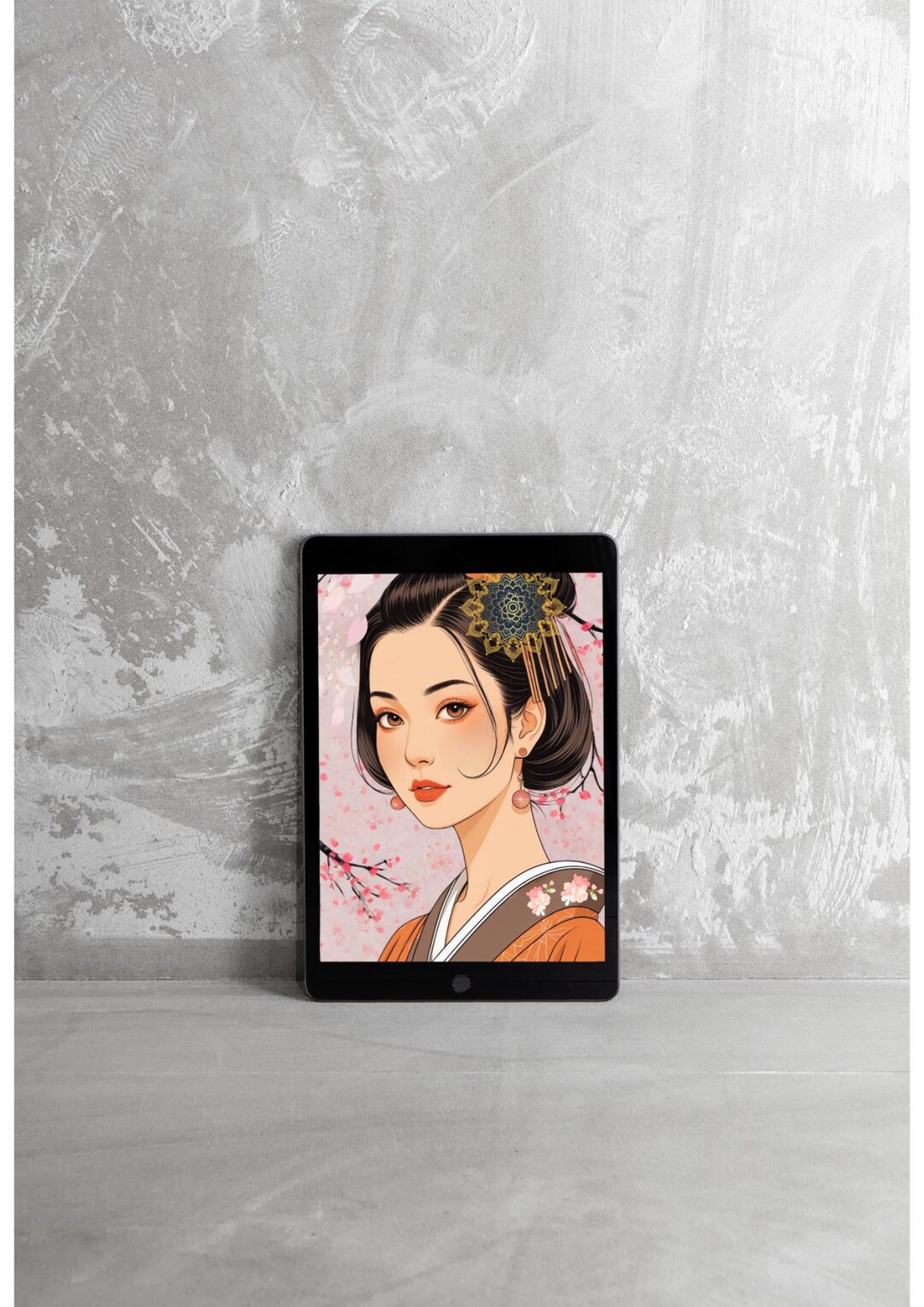 Canva Ai Digital Japanese Art Template - Etsy