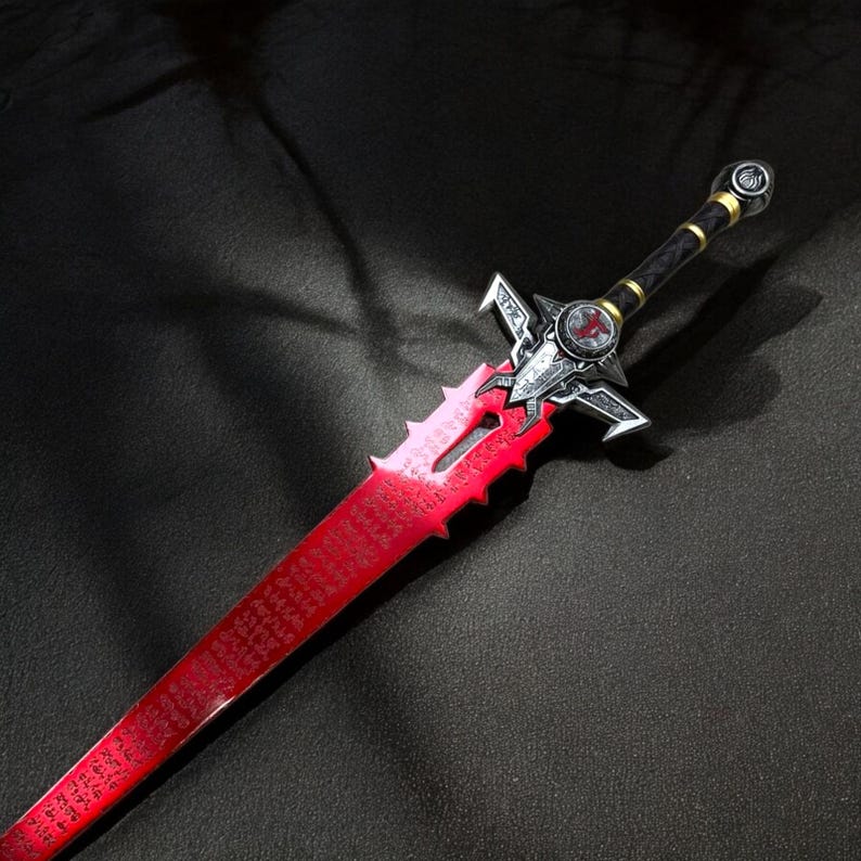 DOOM Eternal Crucible Sword Replica Metal Sword – Gamer Gift, Cosplay ...